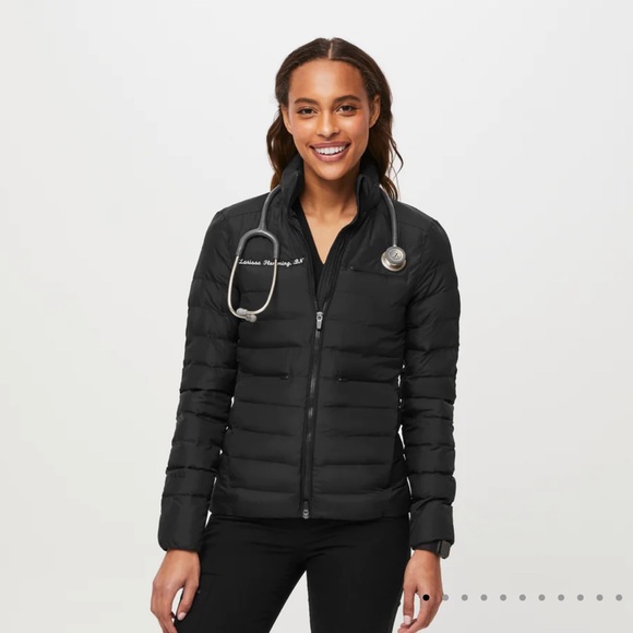 Figs | Jackets & Coats | Nwt Figs Onshift Packable Puffer Jacket In ...